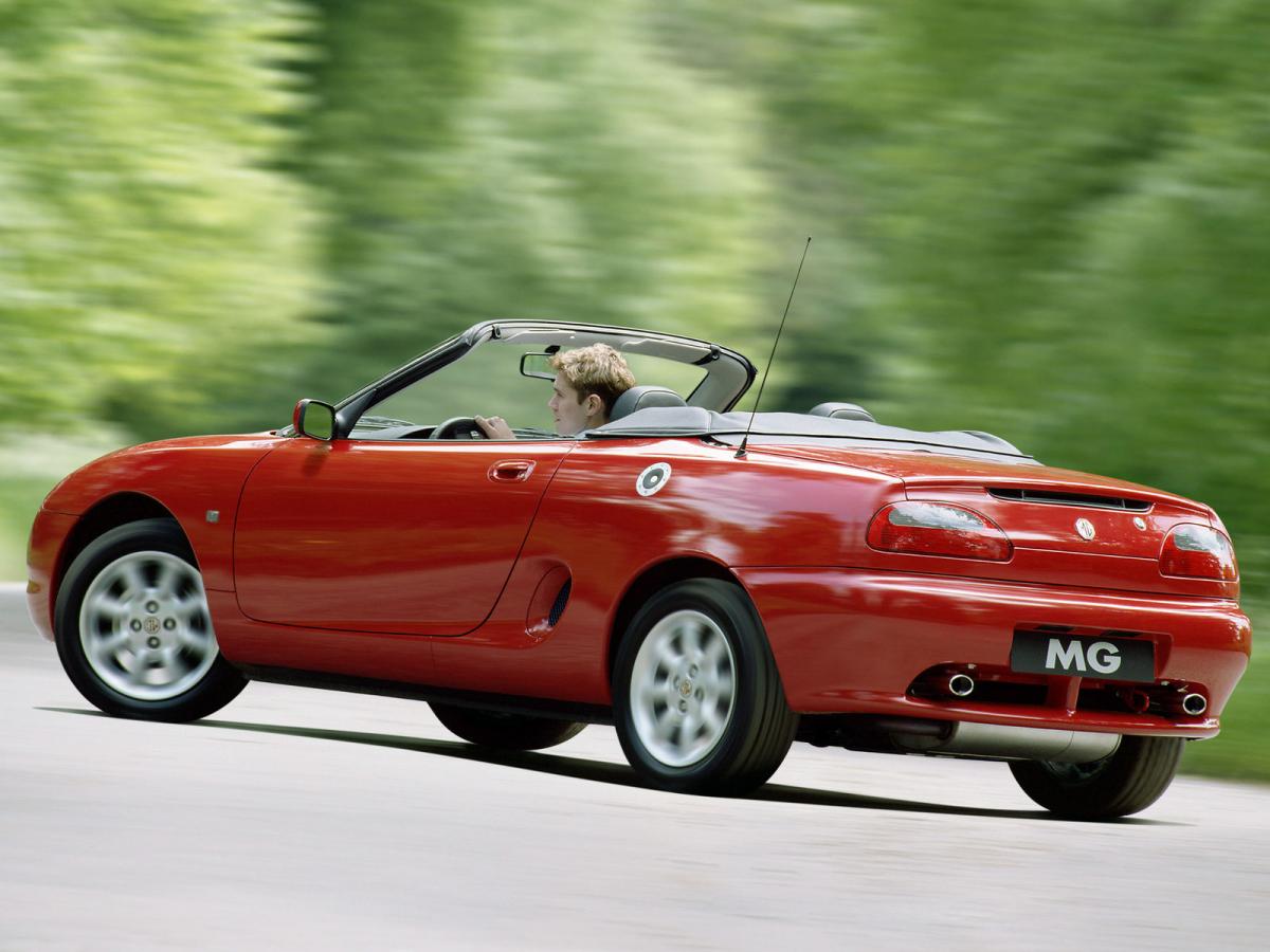MG MGF technical specifications and fuel economy